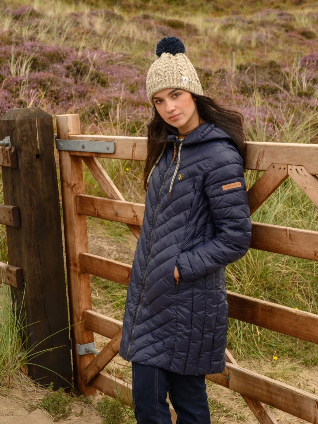 Laurel Coat - Navy – NCCE COUNTRY STORE SWATRAGH